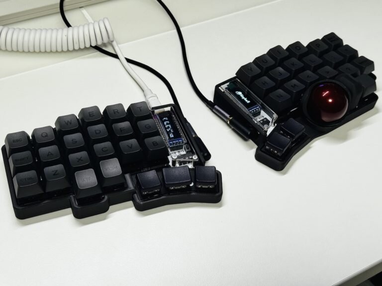 Keyball44 の更なる静音化・トラボケースの変更とJwick Vertex V1 – no theme.